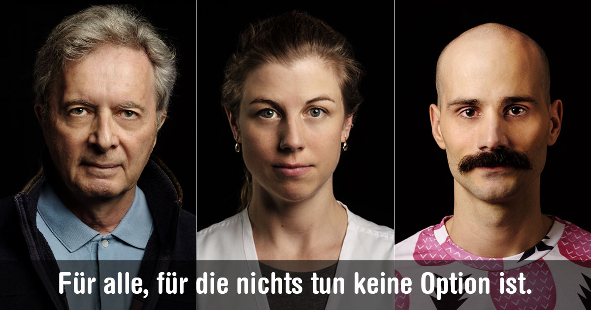 Für alle, für die nichts tun keine Option ist.